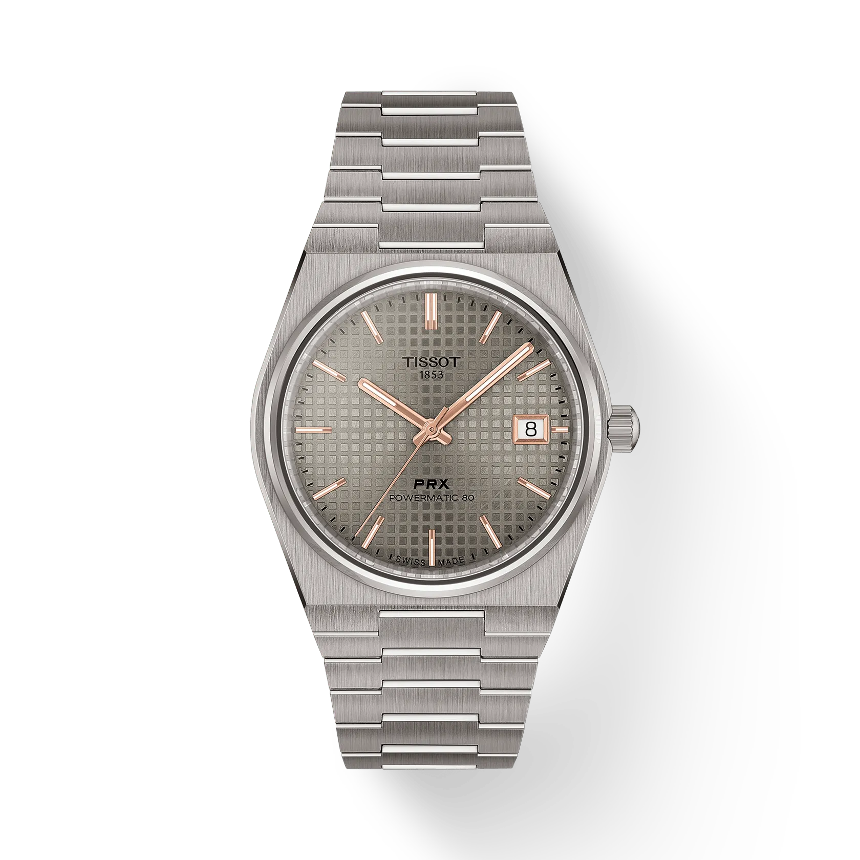 38mm PRX Watch with Anthracite Dial in Titanium, Bracelet | Schiffman's ...