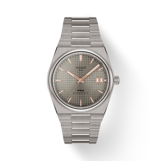 38mm PRX Watch with Anthracite Dial in Titanium, Bracelet | Schiffman's ...