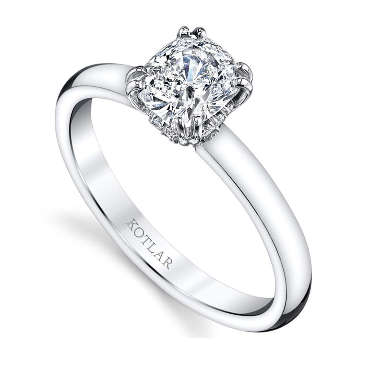 Kotlar Cushion Diamond Classico Solitaire Ring | Schiffman's Jewelers