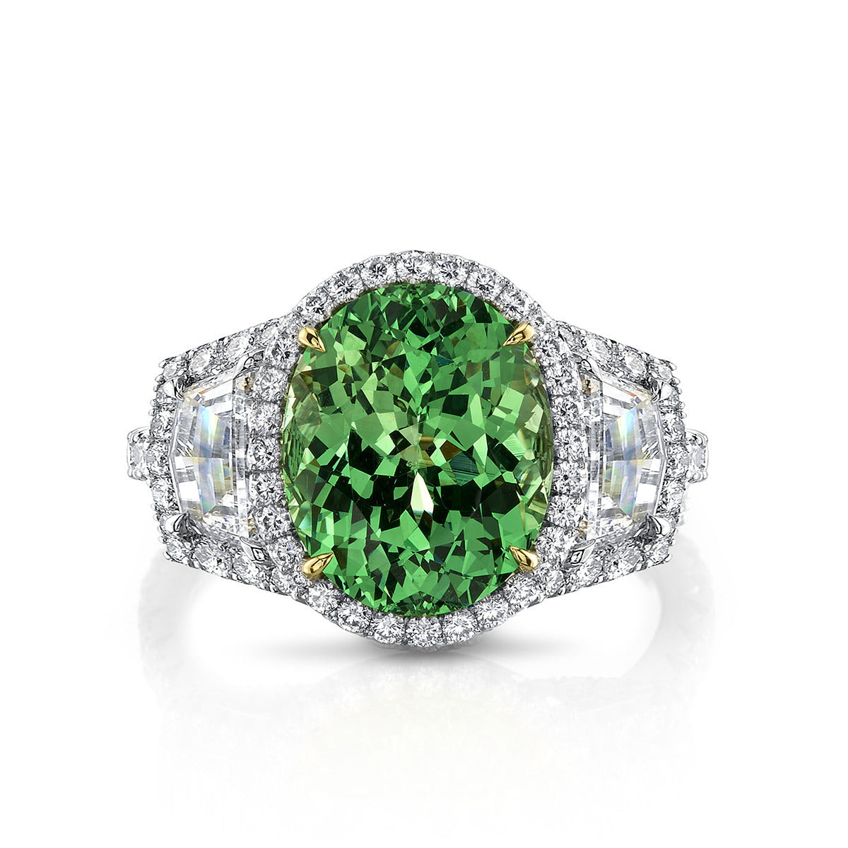 Tsavorite garnet ring store