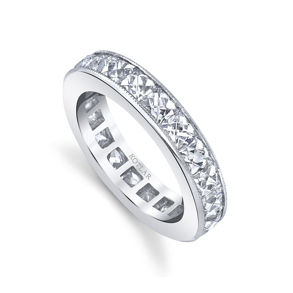 Square French-cut Eternity Band | Schiffman's Jewelers