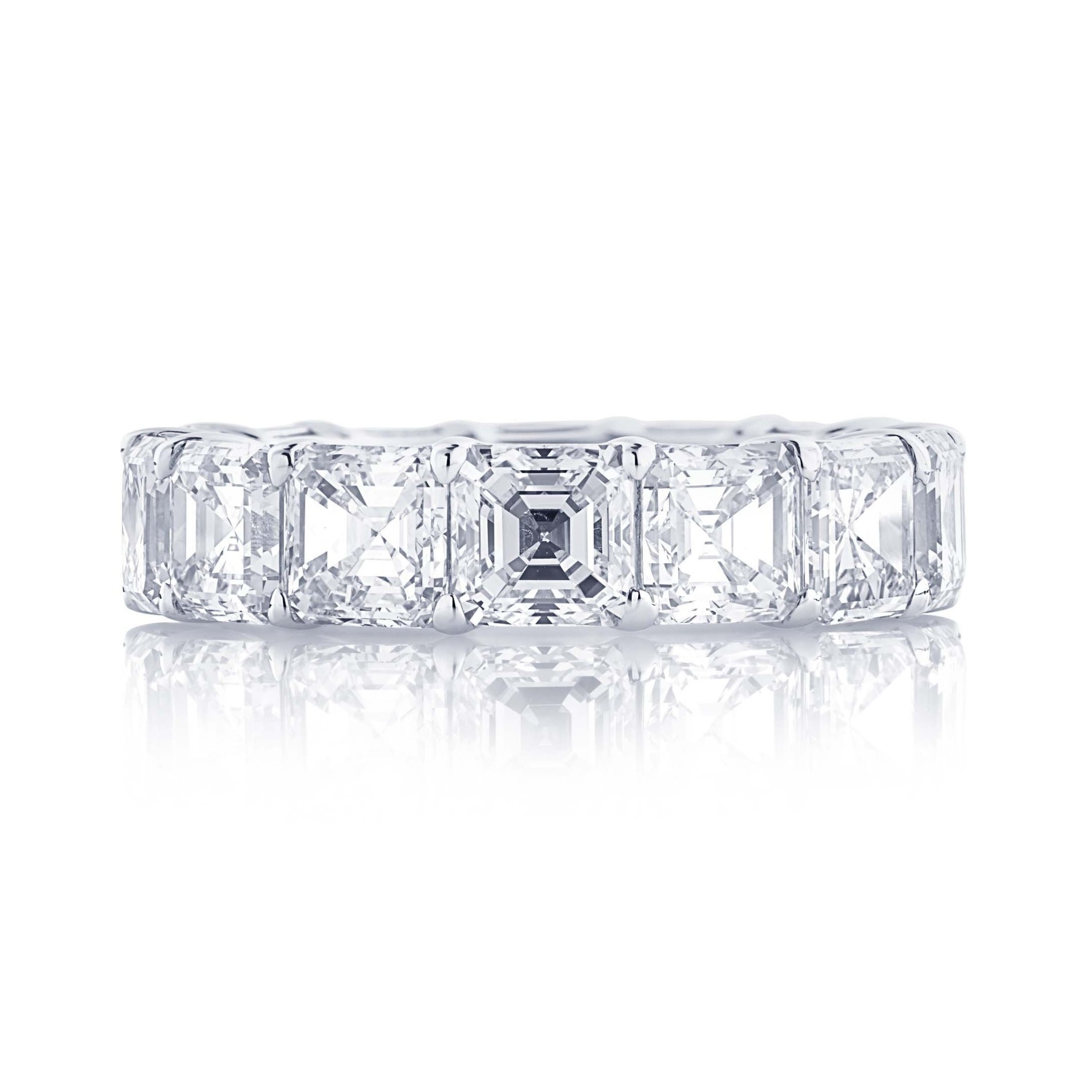 Platinum Diamond Eternity Band | Schiffman's Jewelers