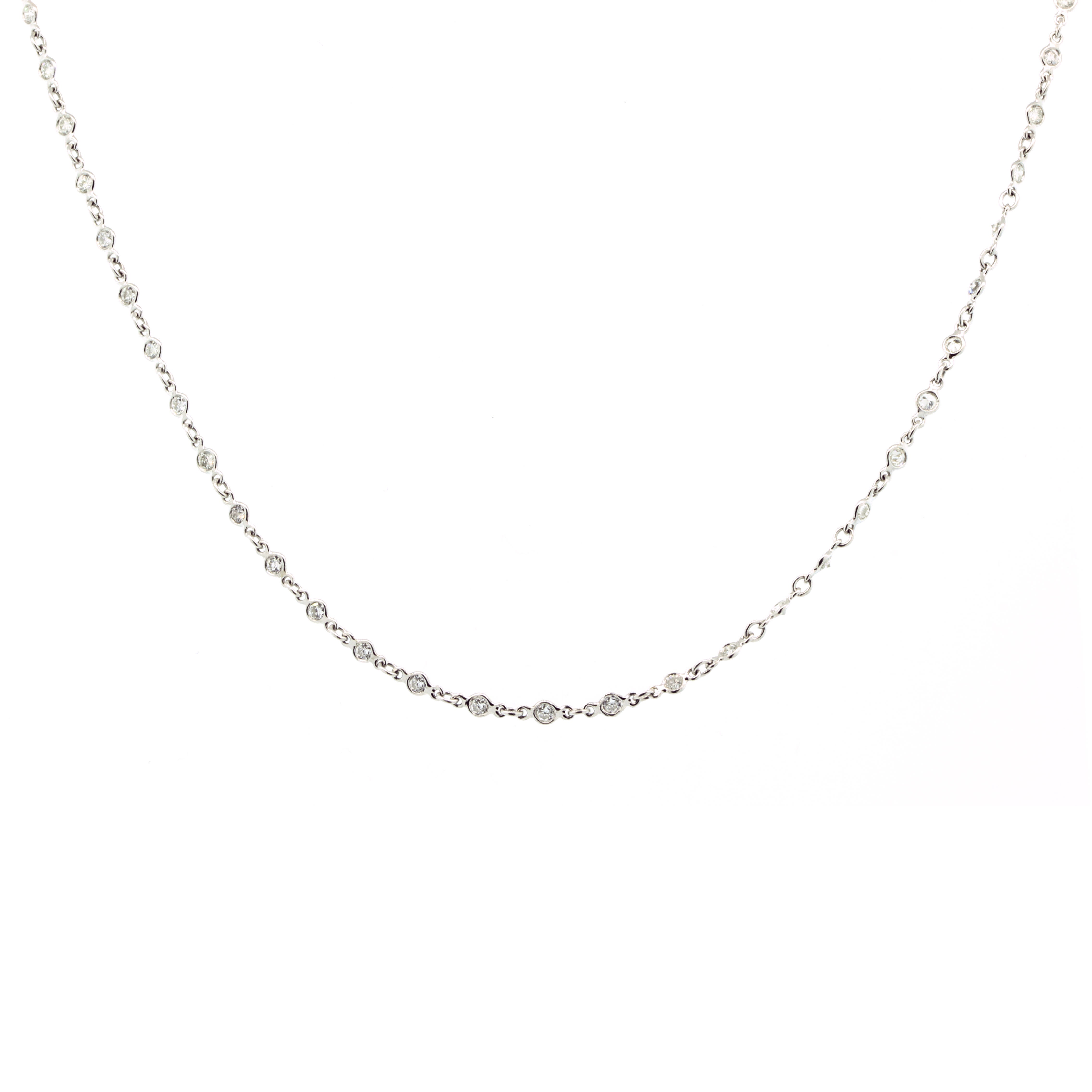 Platinum & Diamond Chain | Schiffman's Jewelers