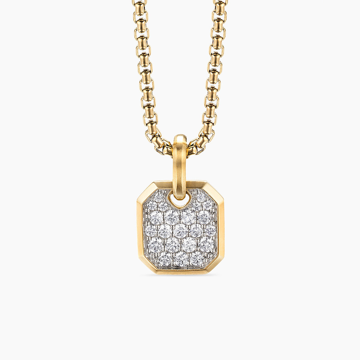 Roman Amulet 18K Yellow Gold with Diamonds without Chain | Schiffman's ...