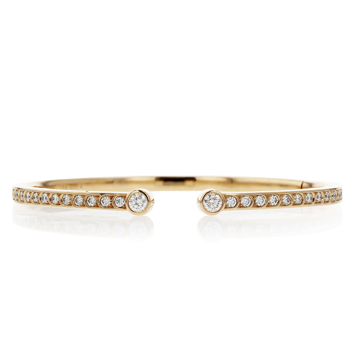 Scallop Artisan Pave Diamond Cuff Bracelet | Schiffman's Jewelers