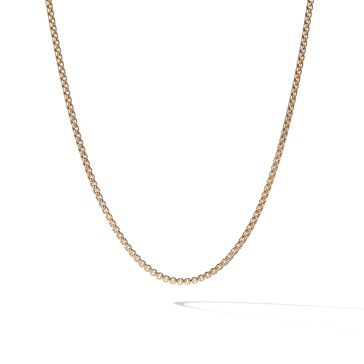 Small Box Chain in Gold | Schiffman's Jewelers | Schiffman's Jewelers