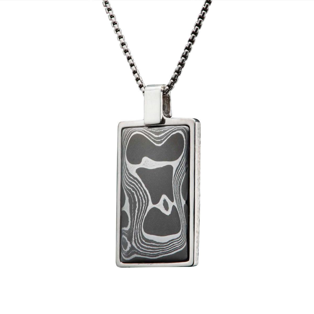 Damascus Shift Pendant | Schiffman's Jewelers