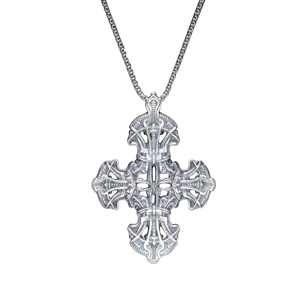 Pax Silver Cross Pendant | Schiffman's Jewelers