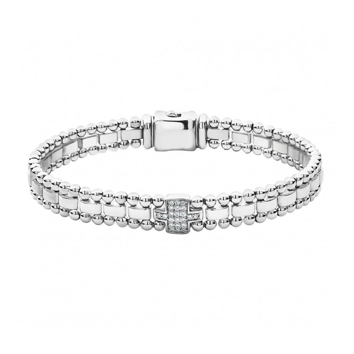 Single Station Diamond Link Bracelet | Schiffman's Jewelers